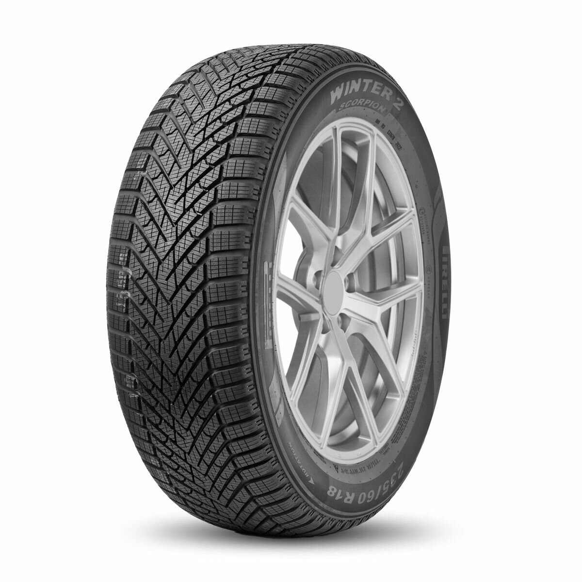 Шины Зимние нешипованные Pirelli Scorpion Winter 2 255/55/R18