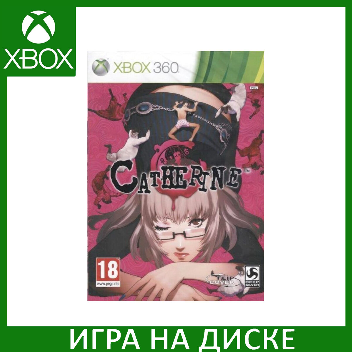 Игра Catherine Xbox 360, Xbox One Английский язык Диск на Xbox уценка
