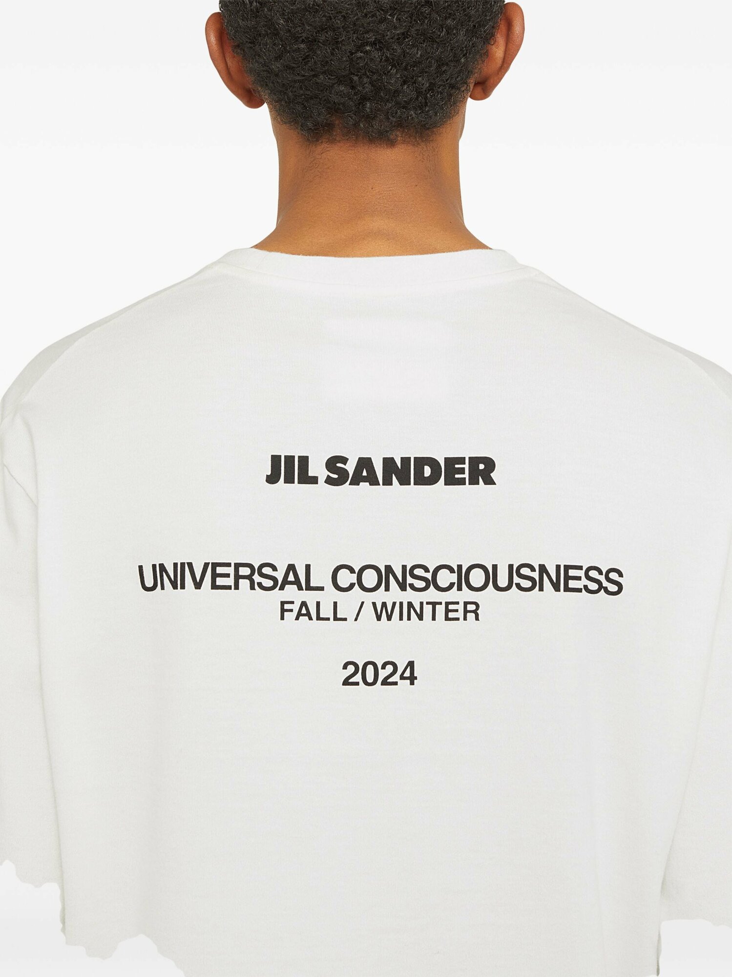 Футболка Jil Sander, размер 46, белый — фото 1