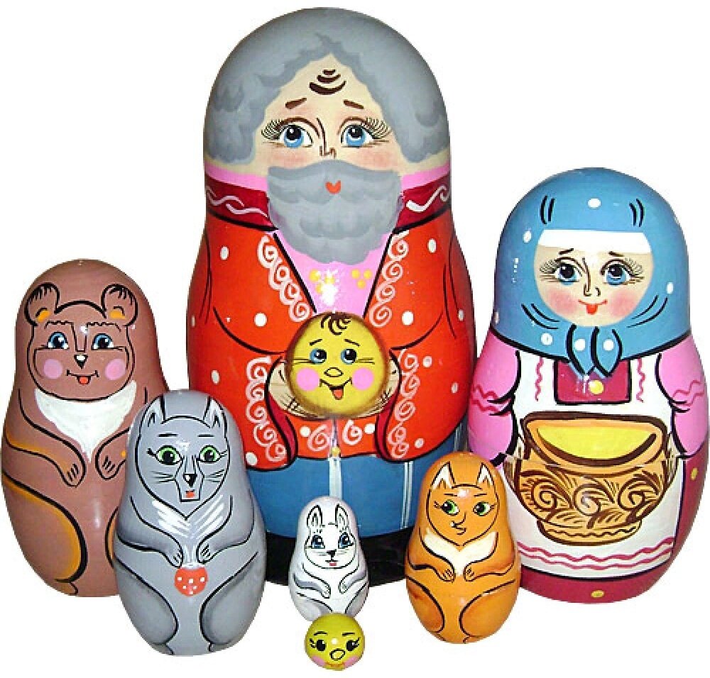 Пальчиковый театр в домике "Колобок" арт. Р-45/775 (РНИ) /20