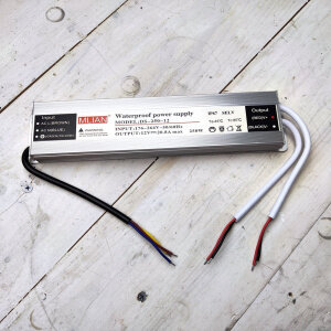 Блок питания 250W Mlian 12V 20.8. A IP-67 1шт.