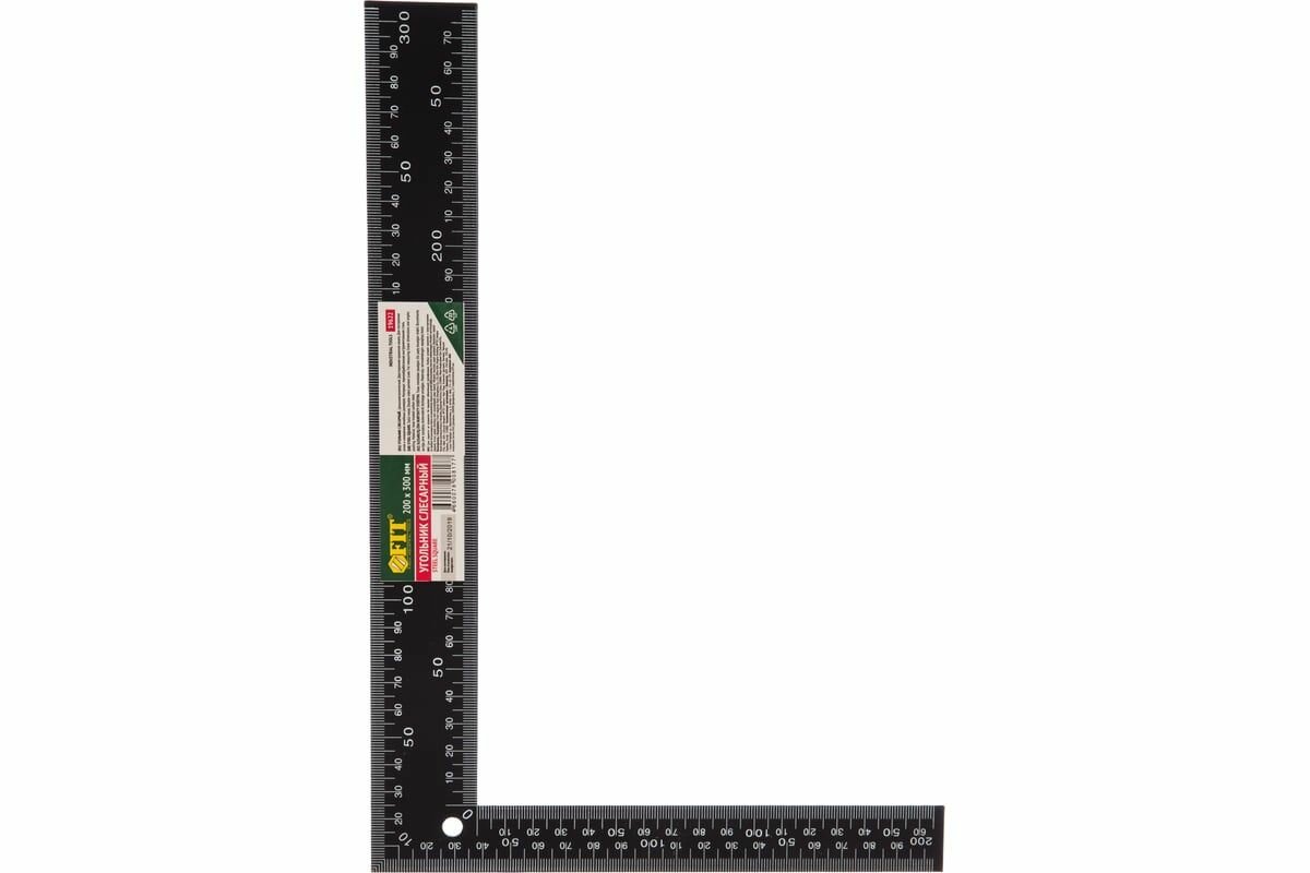 Цельнометаллический слесарный угольник 200х300 мм FIT 19622