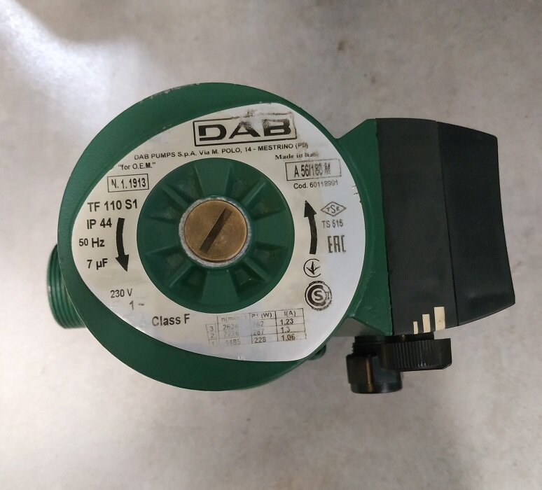 Насос циркуляционный DAB A 56/180 M, 60118991