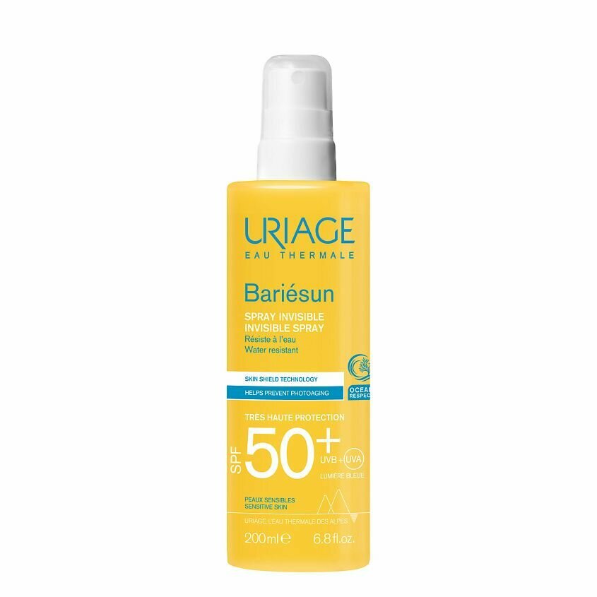 URIAGE Солнцезащитный спрей Bariesun Invisible Spray SPF50+
