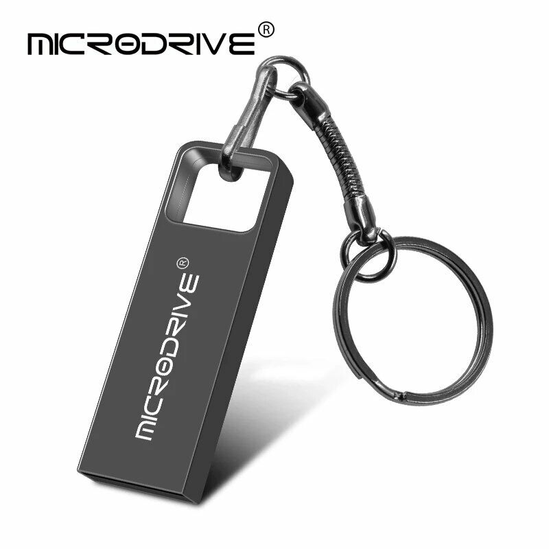 Мини-ключ USB флеш-накопитель серебристый черный металлический флэш-накопитель 4 ГБ 8 ГБ 16 ГБ 64 ГБ 32 ГБ 128 Гб карта памяти флэш-карта
