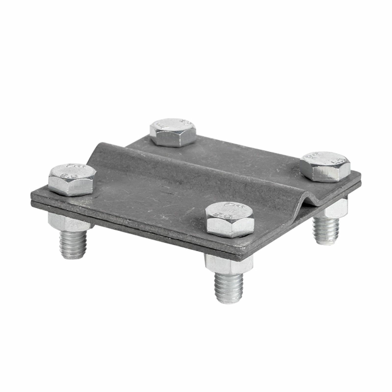 Зажим универсальный полоса 40 - прут 10 (пластина 70x70мм) HZ EKF PROxima - 1 шт