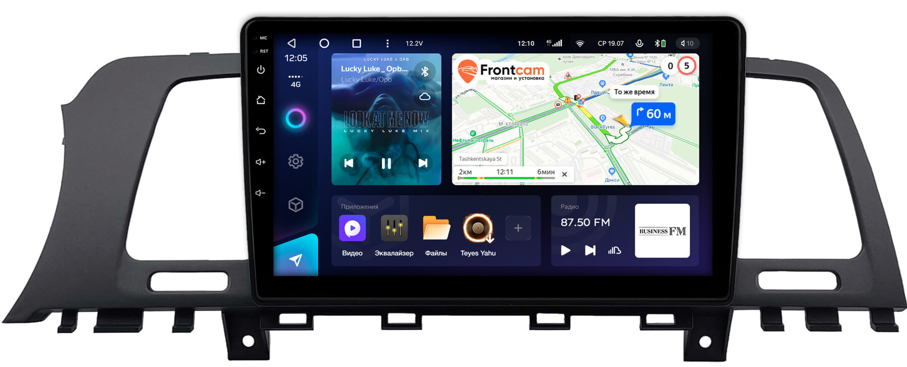 Штатная магнитола Nissan Murano (Z51) 2007-2015 (Тип A, авто без кнопок TEL и APPS) Teyes CC3 4/64 9" RM-9-2644 Android 10 (4G-SIM, DSP, QLed)