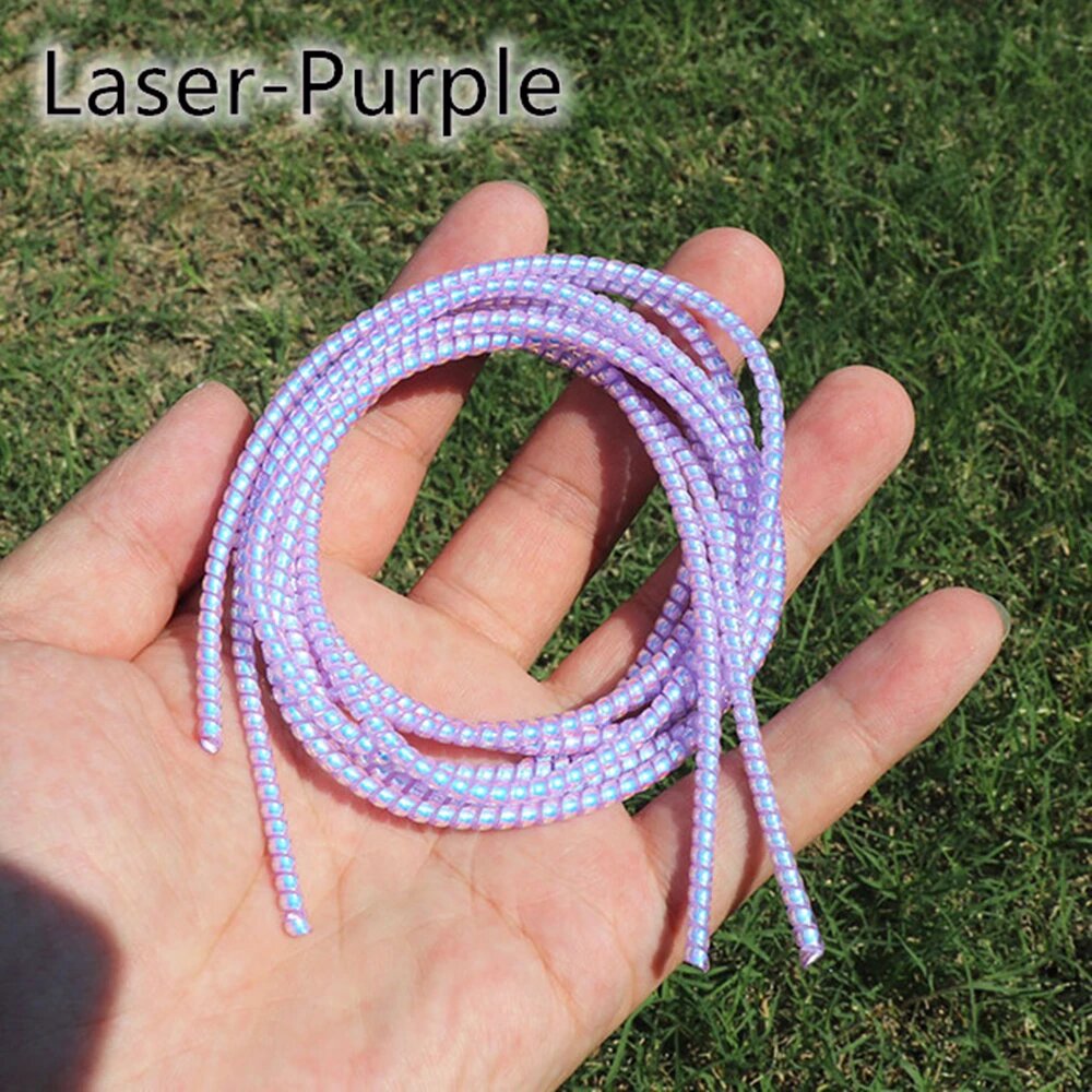 USB защитная пружина для кабелей Laser-Purple
