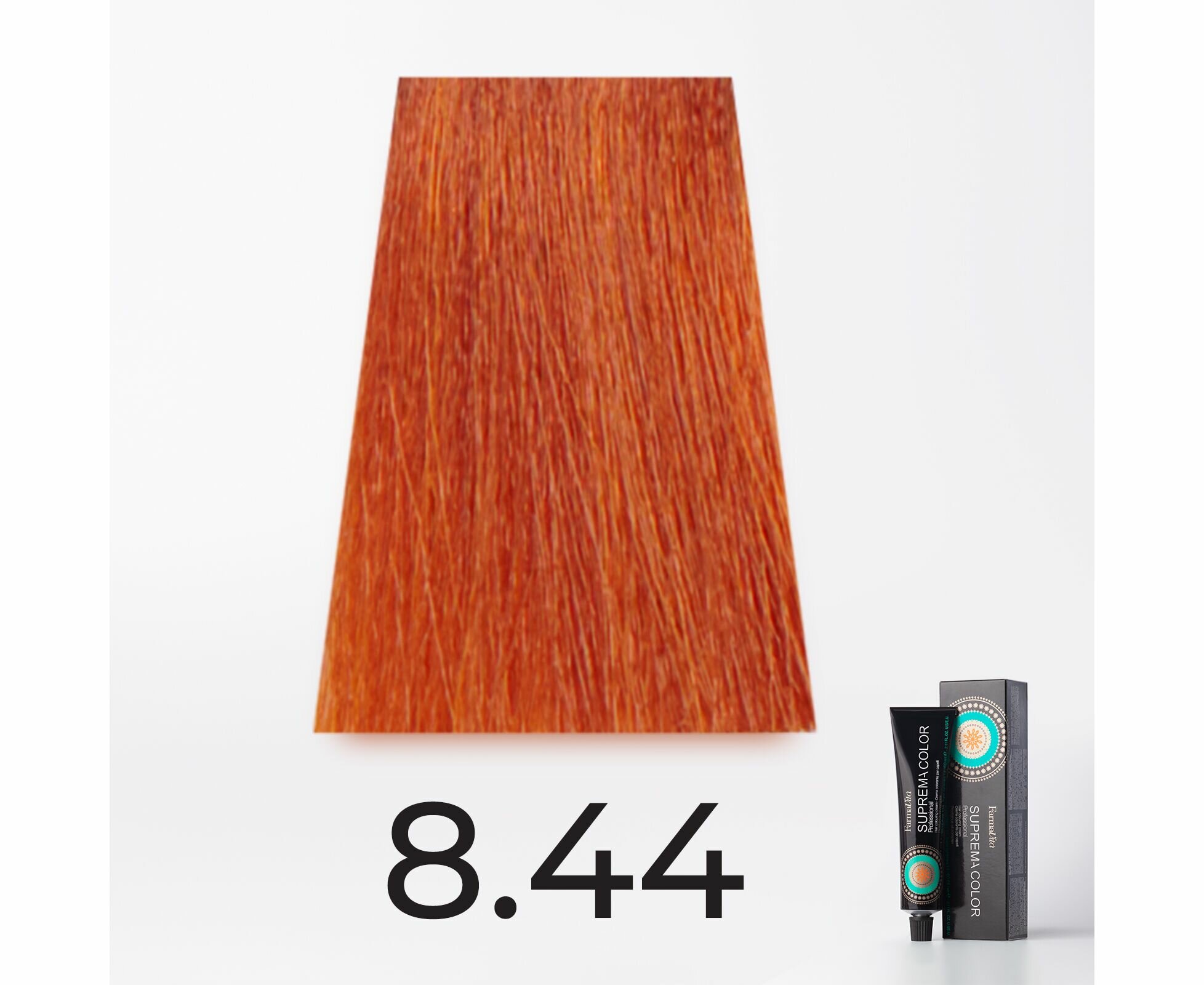 Краска FARMAVITA SUPREMA для волос 8.44 , блонд интенсивно медный , 60 мл