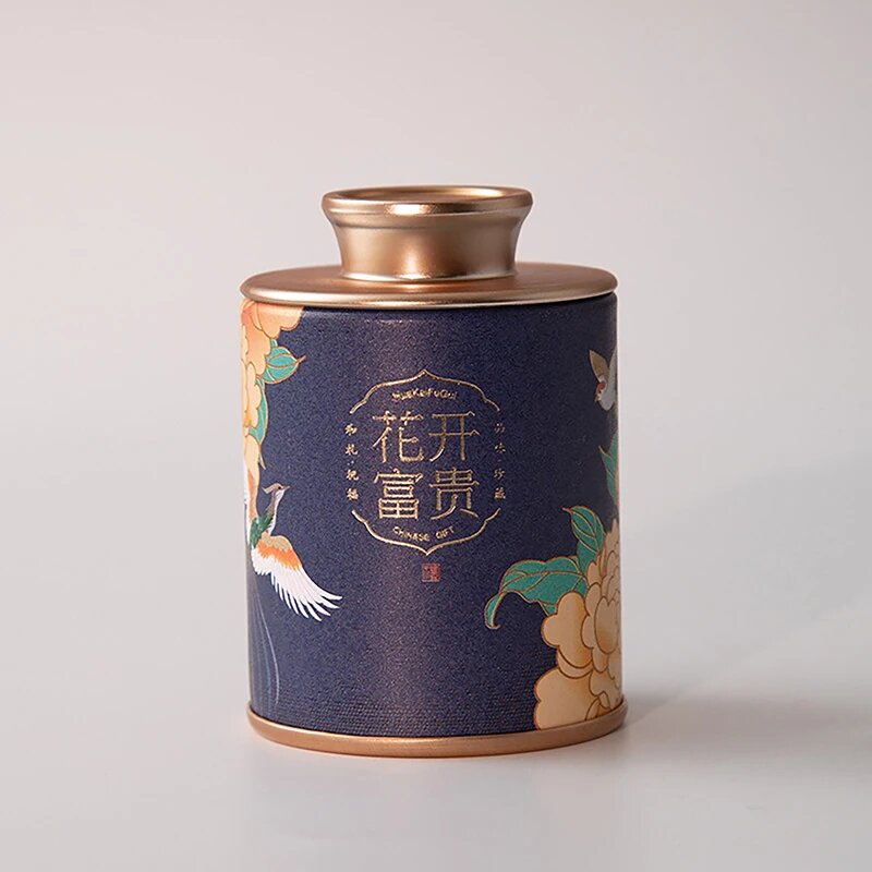 Чайная банка стальная Blue
