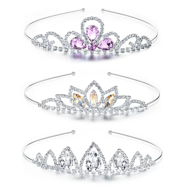 Кристальные тиары Gakayong, 3 шт. GKY 1