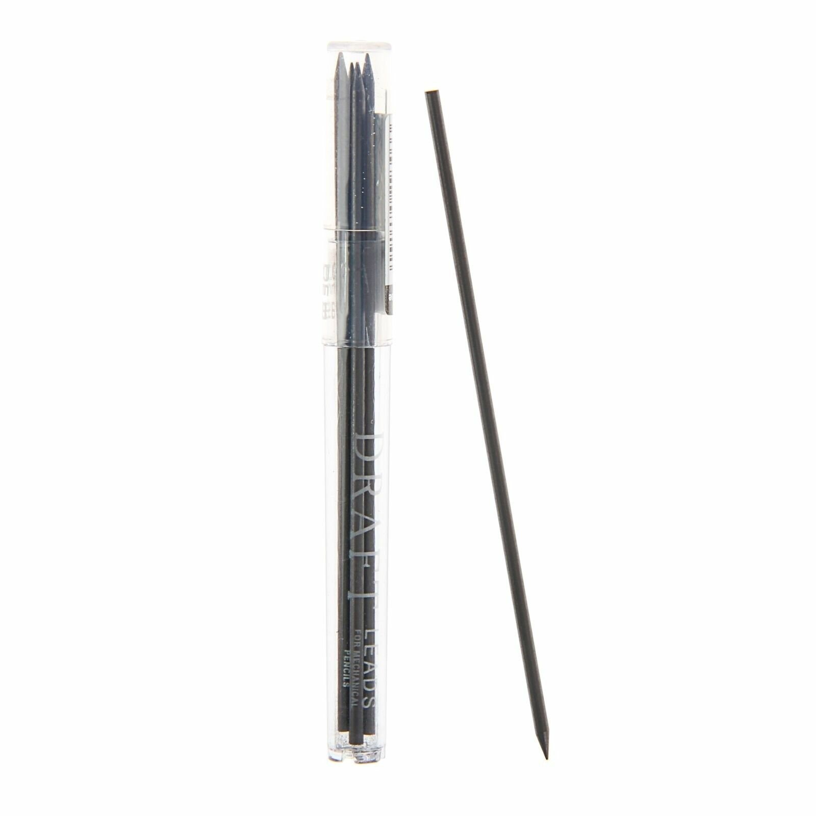 Набор грифелей Erich Krause DRAFT для циркуля и цанговых карандашей, 5 шт, 2 мм (29303)