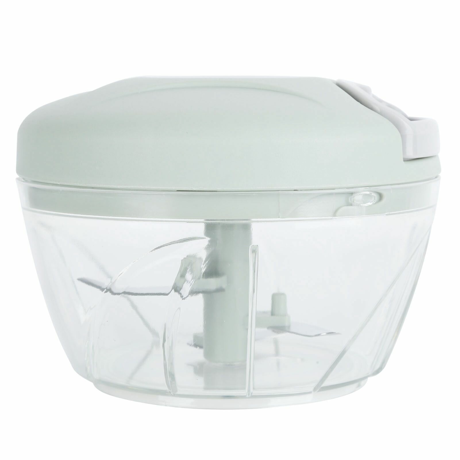 Ручная овощерезка с измельчителем для фруктов и мяса, кухонный аксессуар 5 в 1 для легкой нарезки ломтиками, кубиками и измельчения