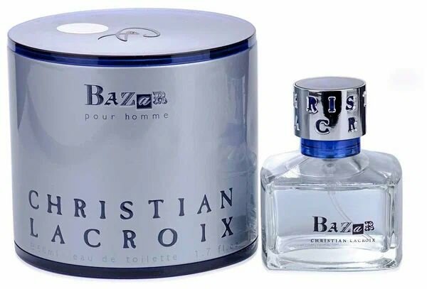 Туалетная вода Christian Lacroix "Bazar Pour Homme", древесно-фужерная, мужская, 50мл