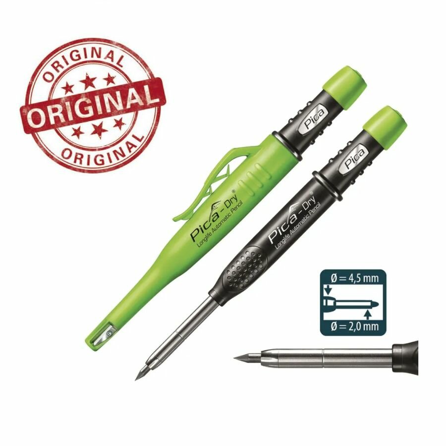Pica-Dry 3030 Автоматический строительный карандаш для сменных грифелей PICA-MARKER (42 48738 160)