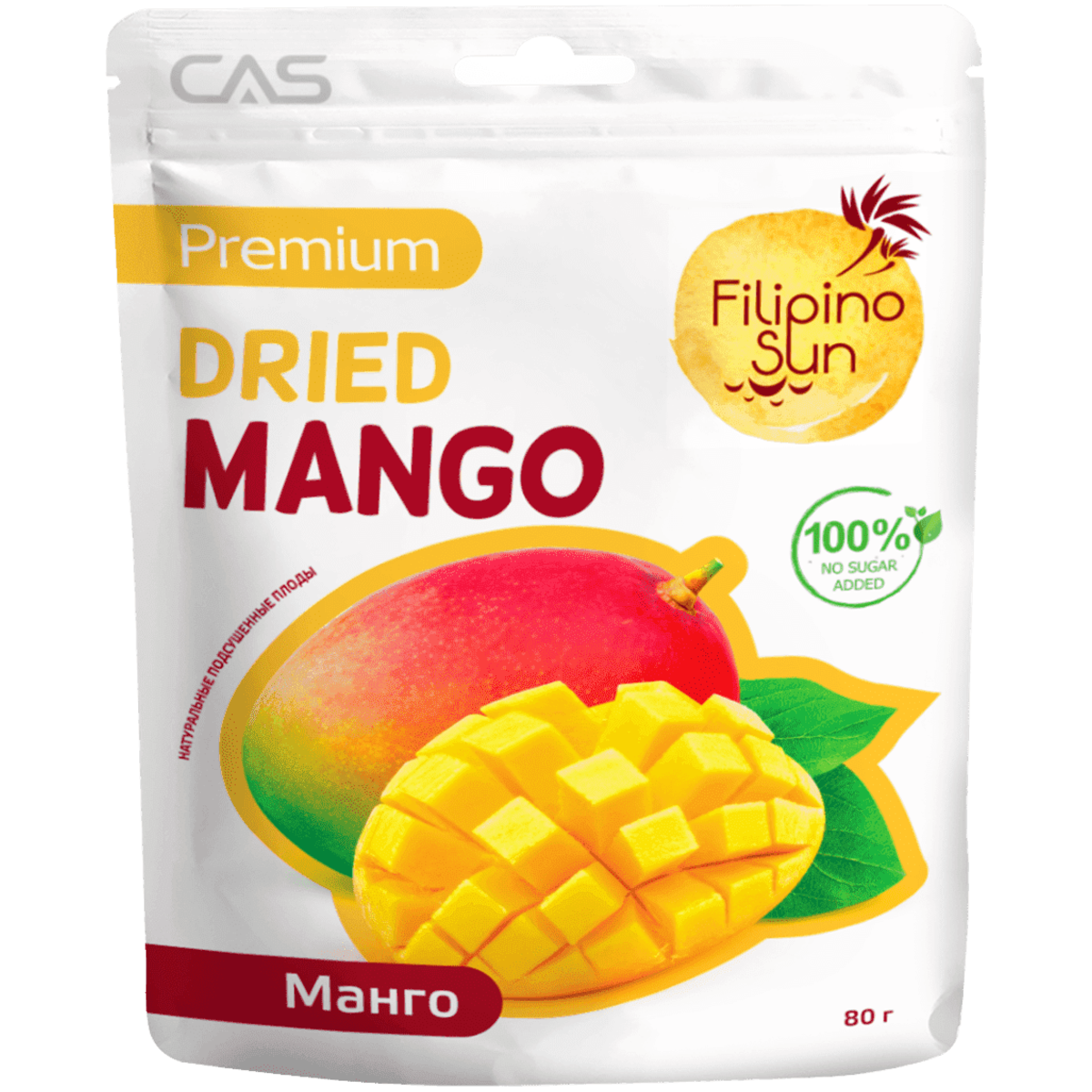 Сухофрукты Filipino Sun Манго 80 г