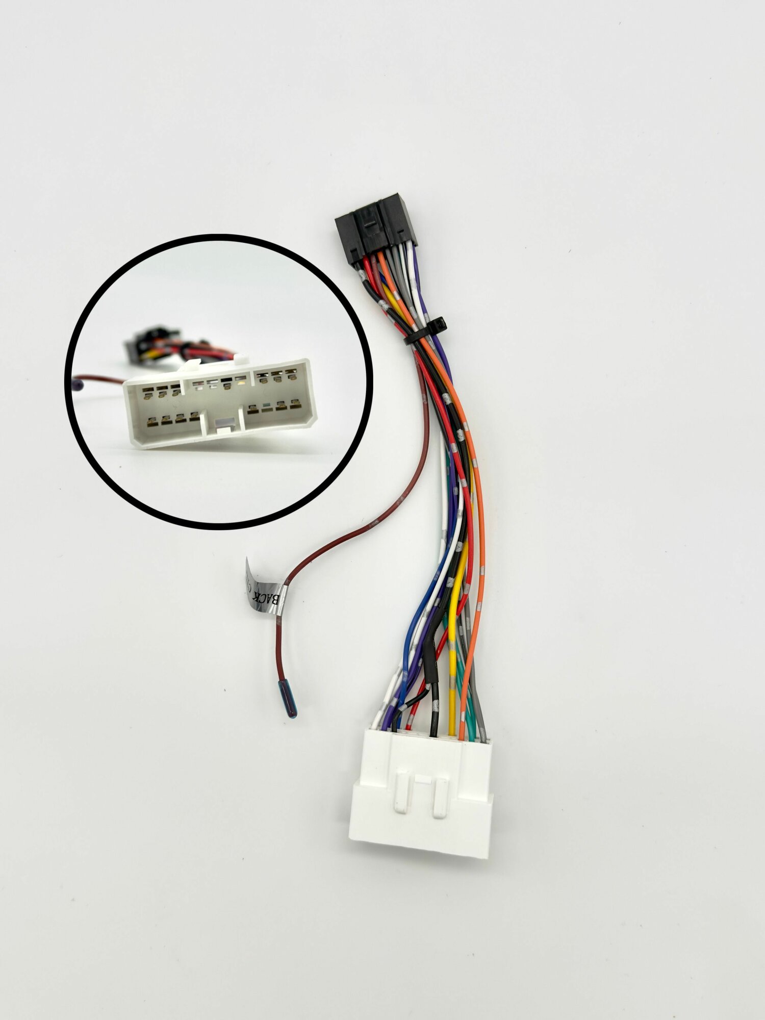 Разъем питания 16 pin для Android магнитол в SsangYong (питание, динамики, мультируль)