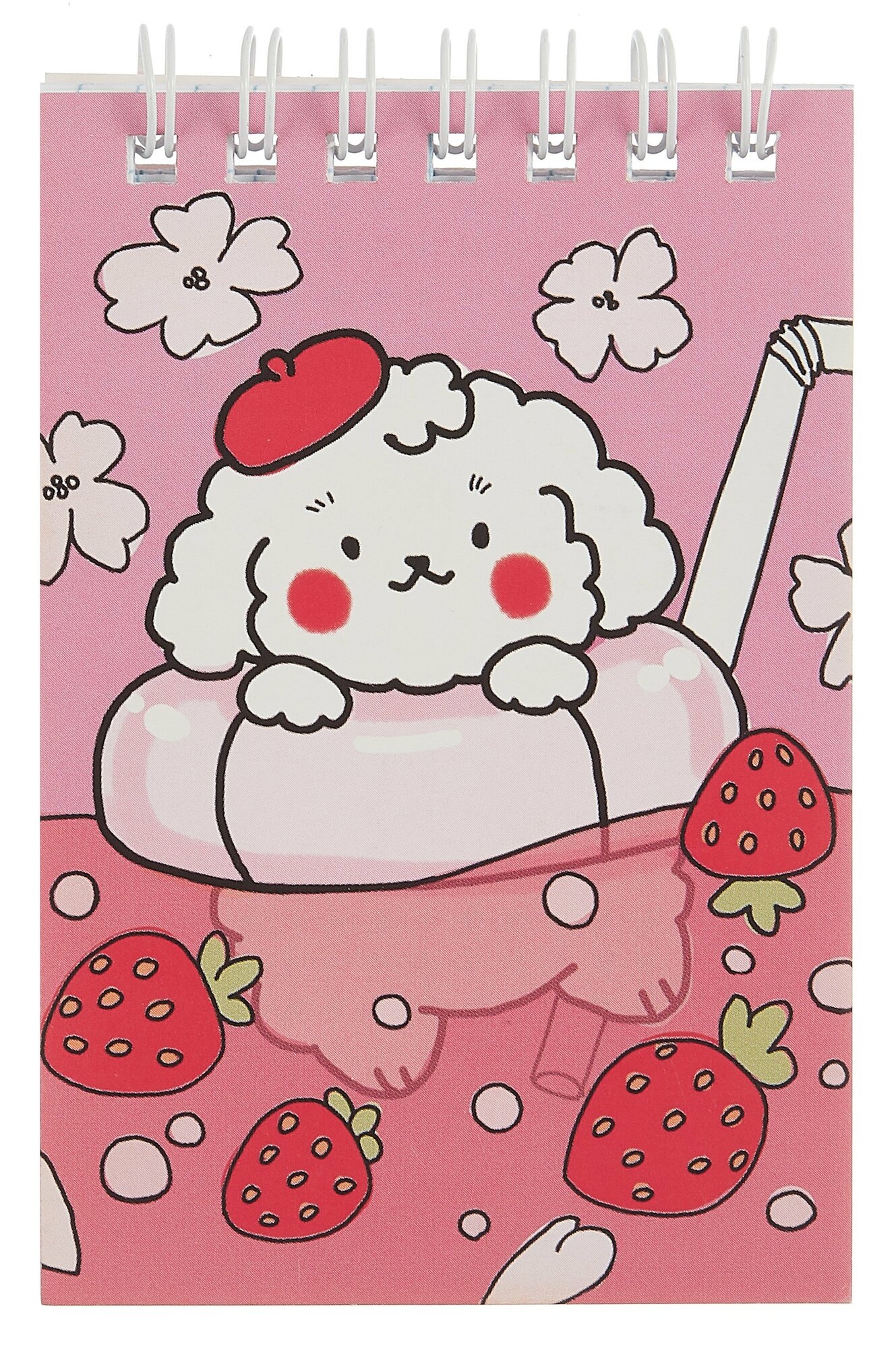 Блокнот А7 60л "Милаш" спираль