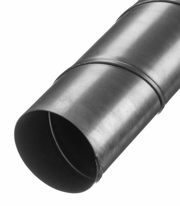 Воздуховод круглый оцинкованный d100 мм 2 м ВКС100/100DG0,5L2000