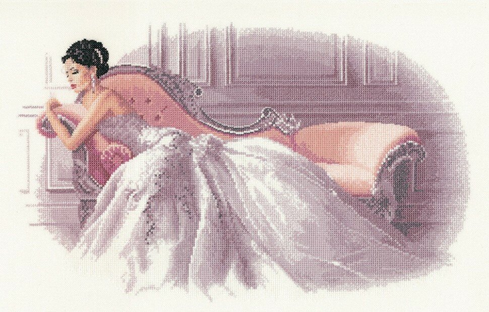 Схема для вышивания Heritage #JLVA1216C Ванесса