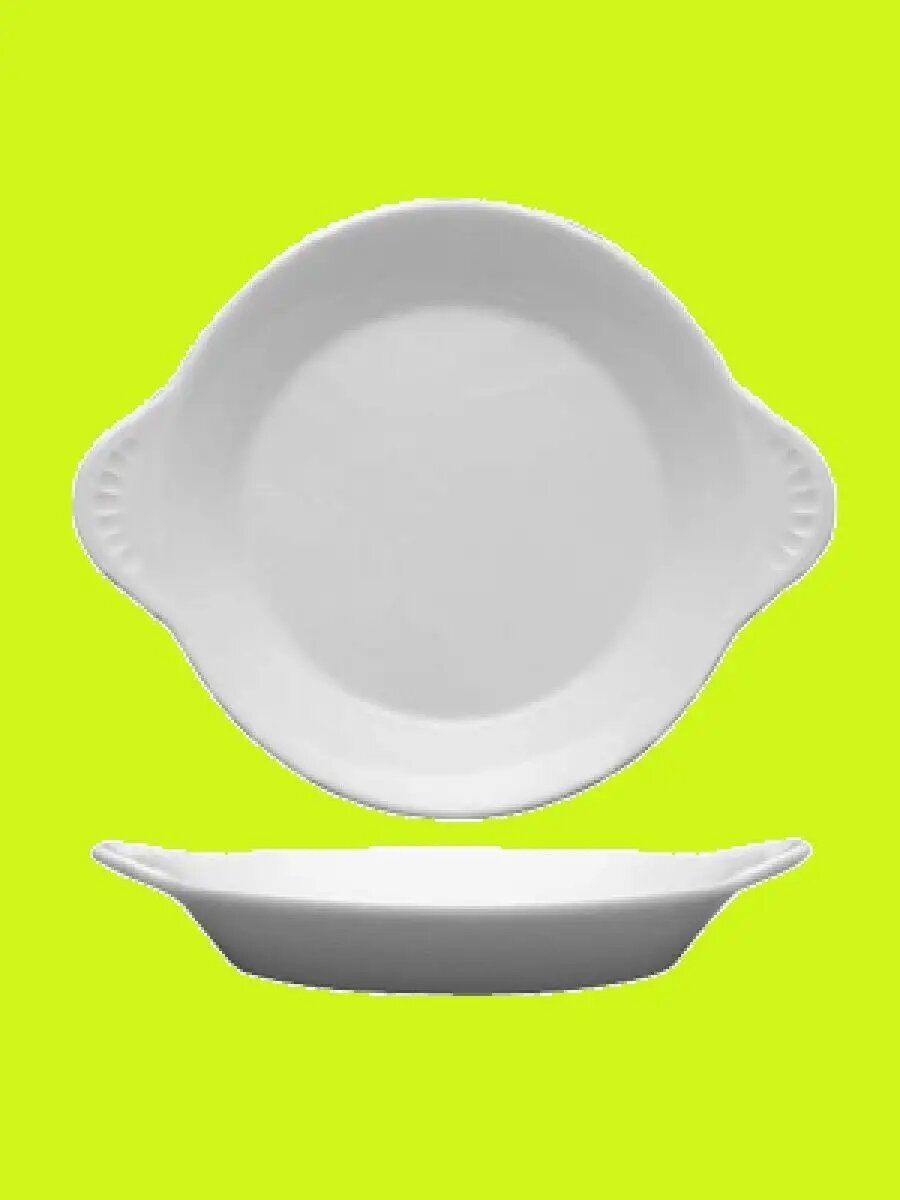 Блюдо для запекания, порционное / Lubiana / 16 см, фарфор