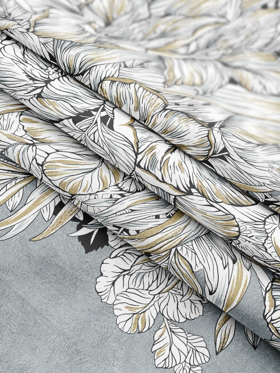 Ткань для шитья Шуйская бязь 8м, ширина 220см, 100% хлопок ГОСТ