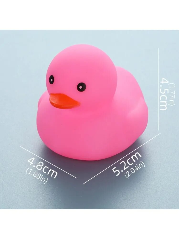 Виниловая цветная желтая утка игрушки для купания воды