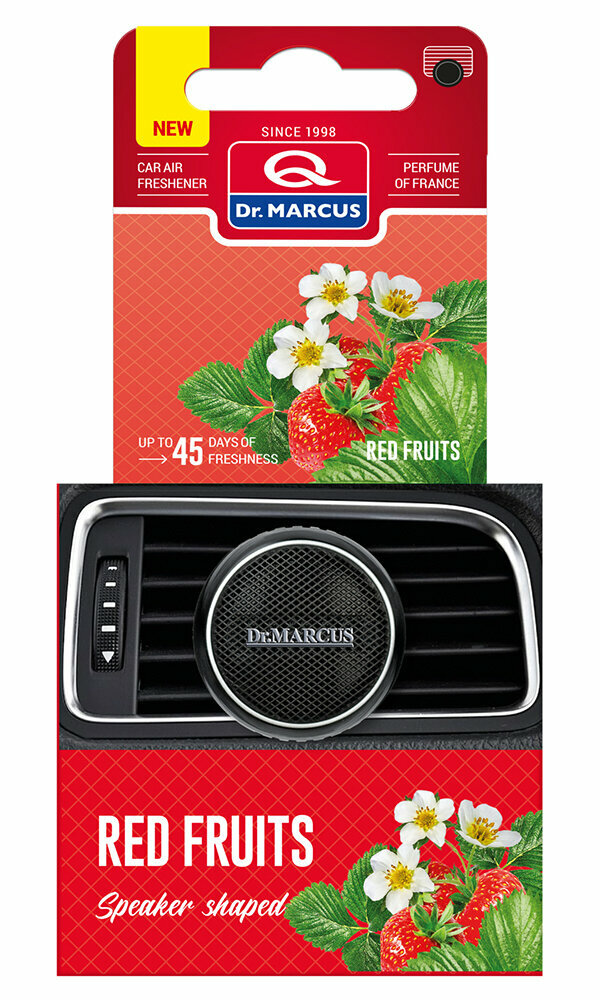 Ароматизатор автомобильный Dr.Marqus Speaker Shaped Red Fruits арт. 818