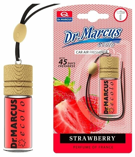Ароматизатор для автомобиля Dr. Marcus Ecolo Strawberry 4.5 мл арт. 226