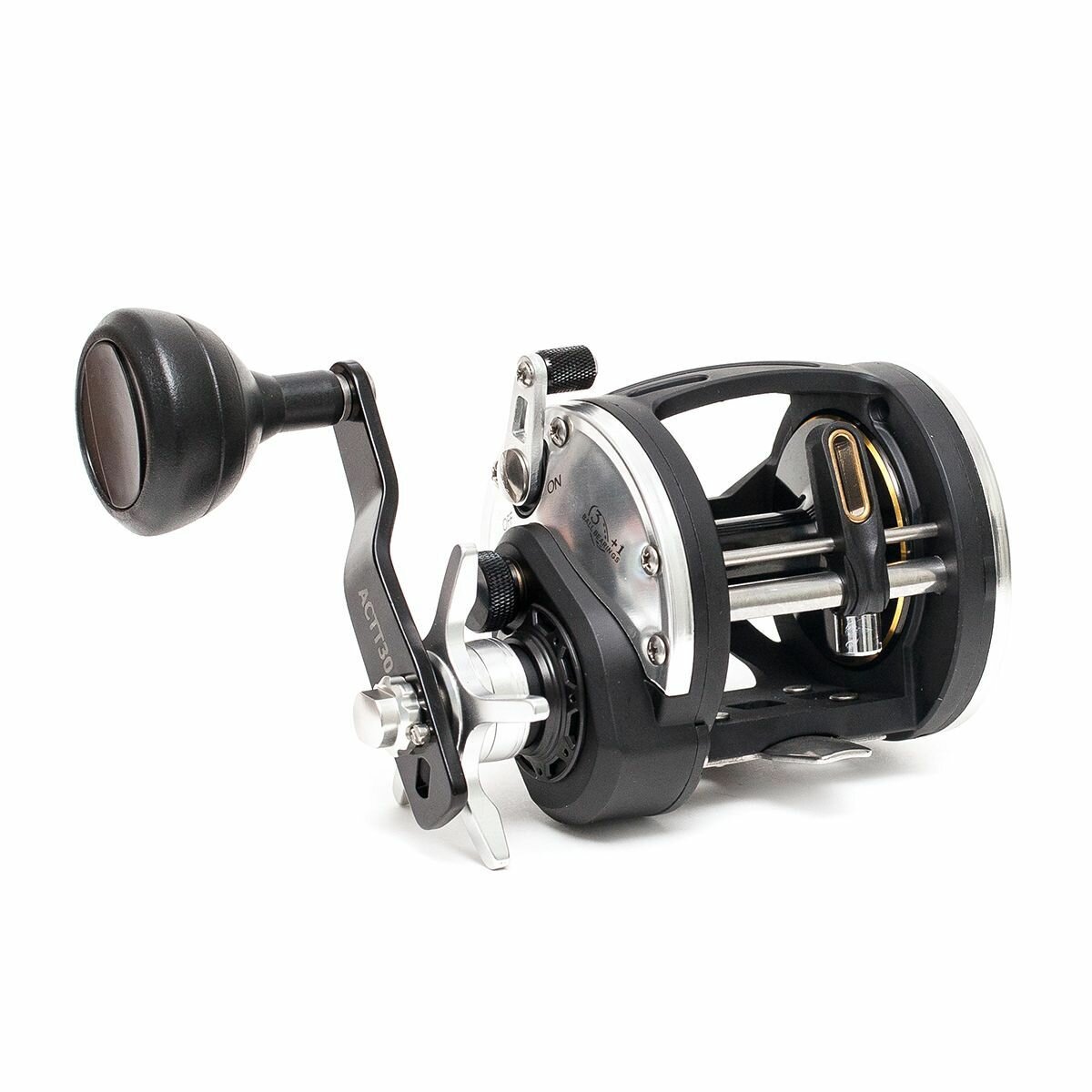 Катушка мультипликаторная Singnol ACTT30, цвет черно-серебристый