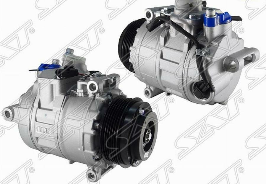Компрессор кондиционера Mercedes-Benz C-Class 00-08 / E-Class 02-09 Sat арт. STMD073960
