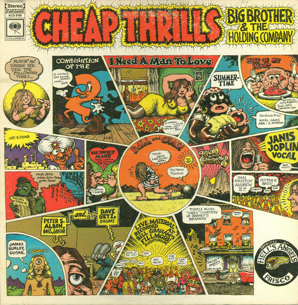 Big Brother, The Holding Company 'Cheap Thrills' CD/1968/Rock/Russia