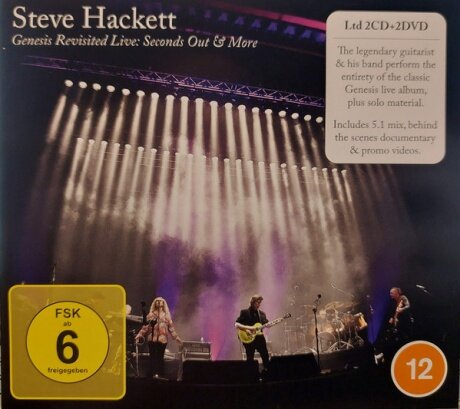 Компакт-Диски, Inside Out Music, Sony Music, Wolfwork Records, STEVE HACKETT - Genesis Revisited Live: Seconds Out & More (2CD+2DVD)