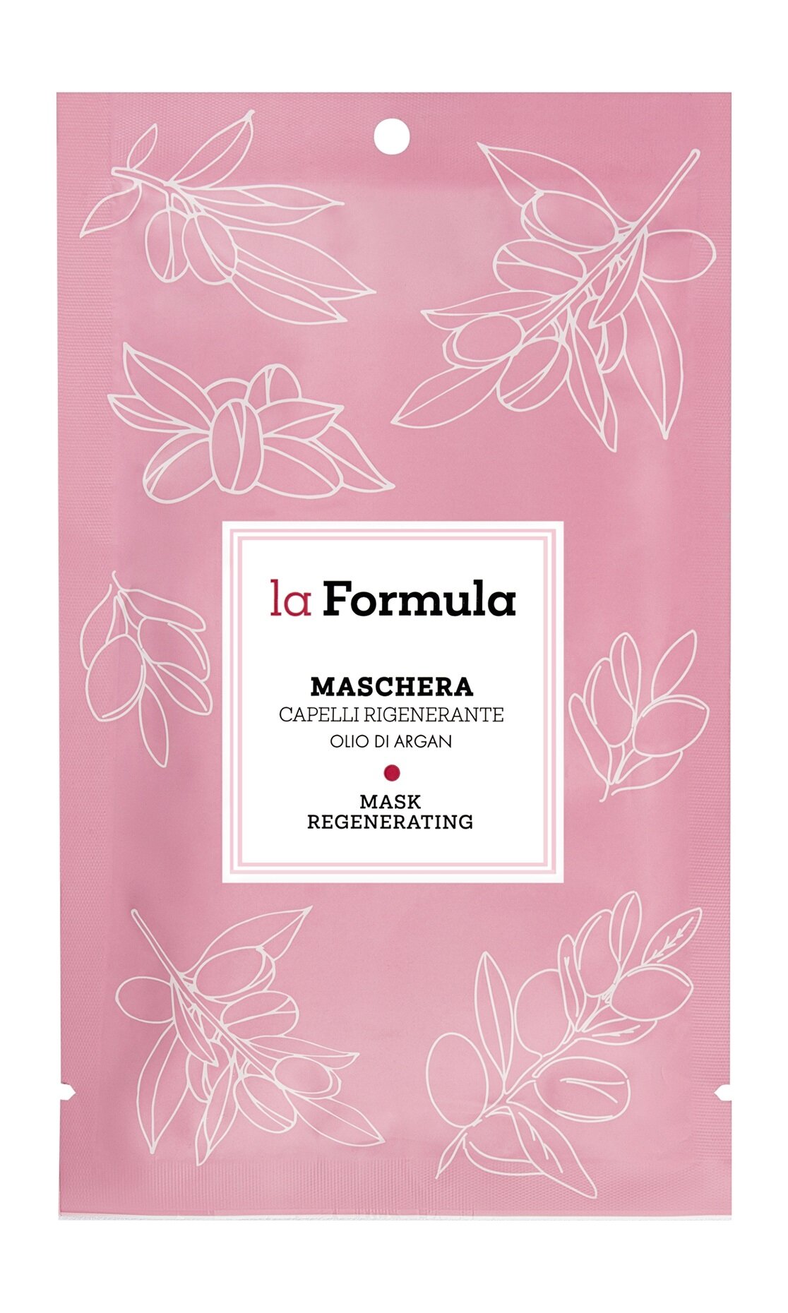 LA FORMULA REGENERATING MASK Маска для интенсивного восстановления волос с аргановым маслом