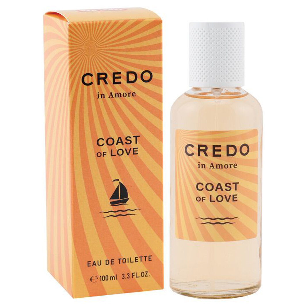 Туалетная вода женская Delta Parfum Credo in Amore Coast of Love 100мл