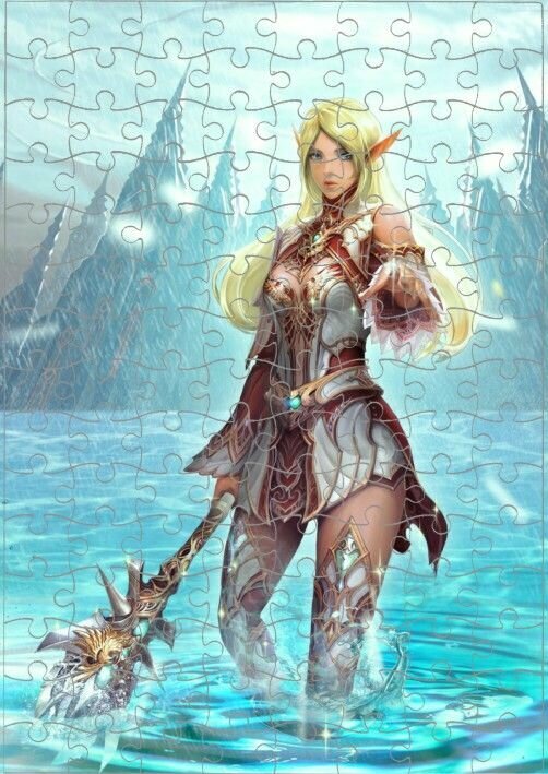 Пазл Lineage 2, Линеэйдж 2 №10, А4