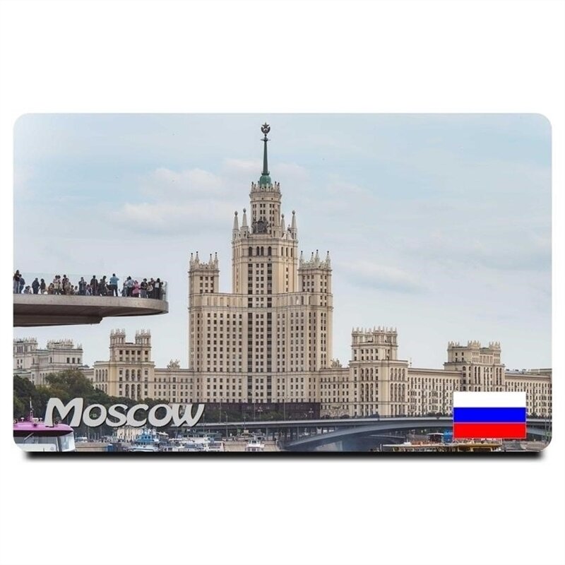 Магнит на холодильник "Москва" 54x86мм