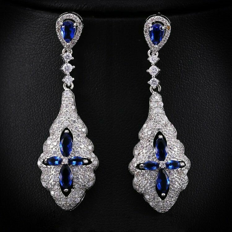 Серьги Italina Rigant, фианит, искусственный камень, кристалл