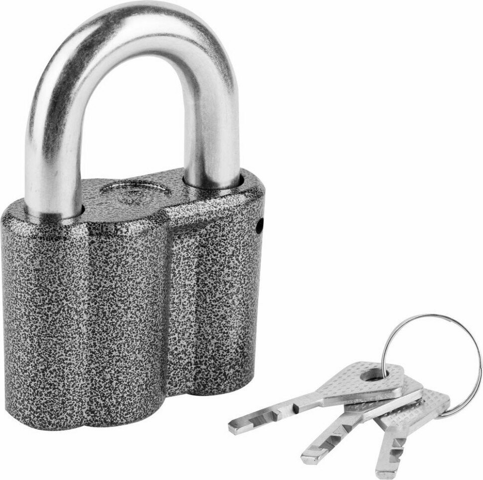 RUSSIA Замок навесной, дисковый механизм секрета, ВС2М1 , ( 37220-1 )