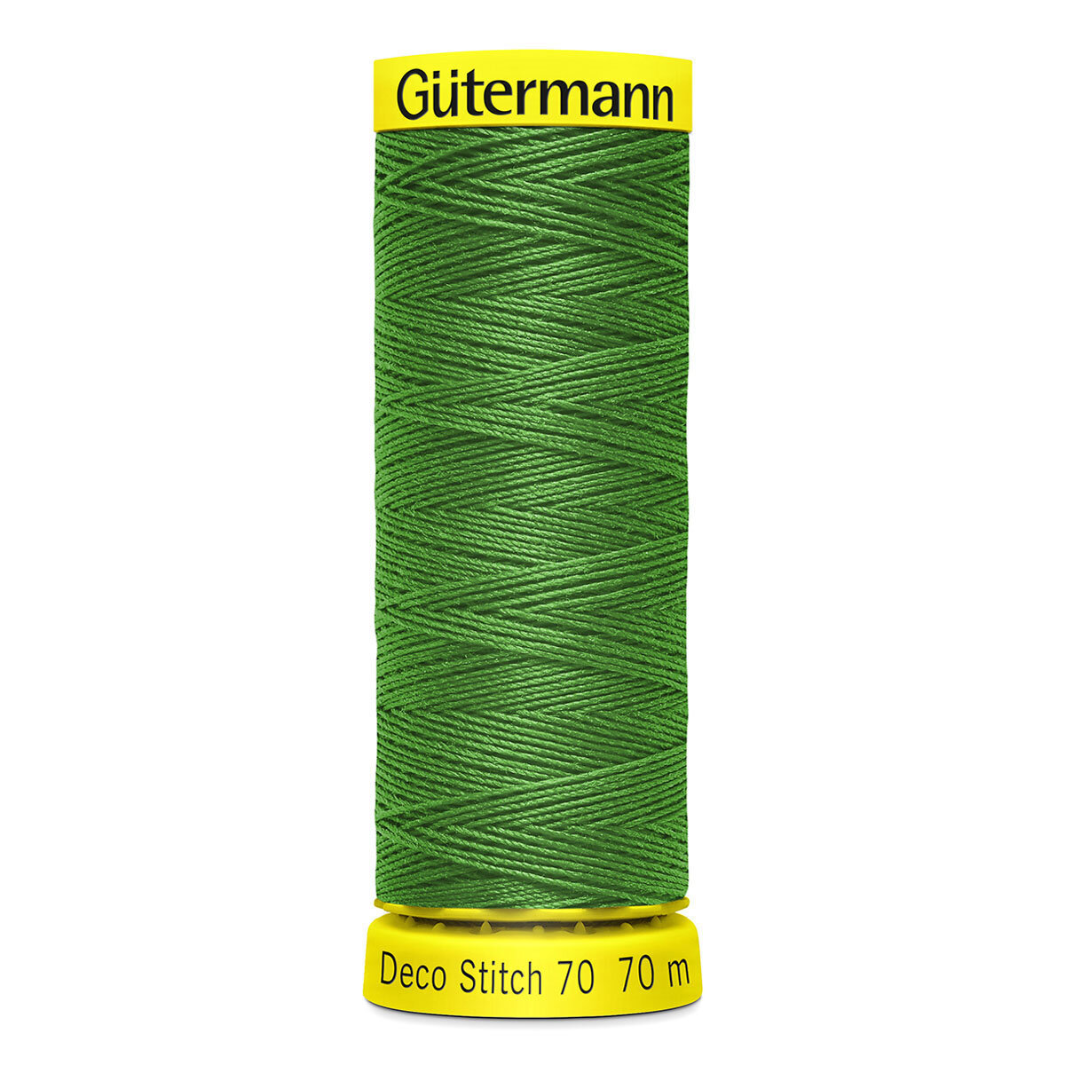 Нитки швейные Deco Stitch 70, 70 м*5 шт, для декоративных швов, Gutermann (396 ярко-зеленый)