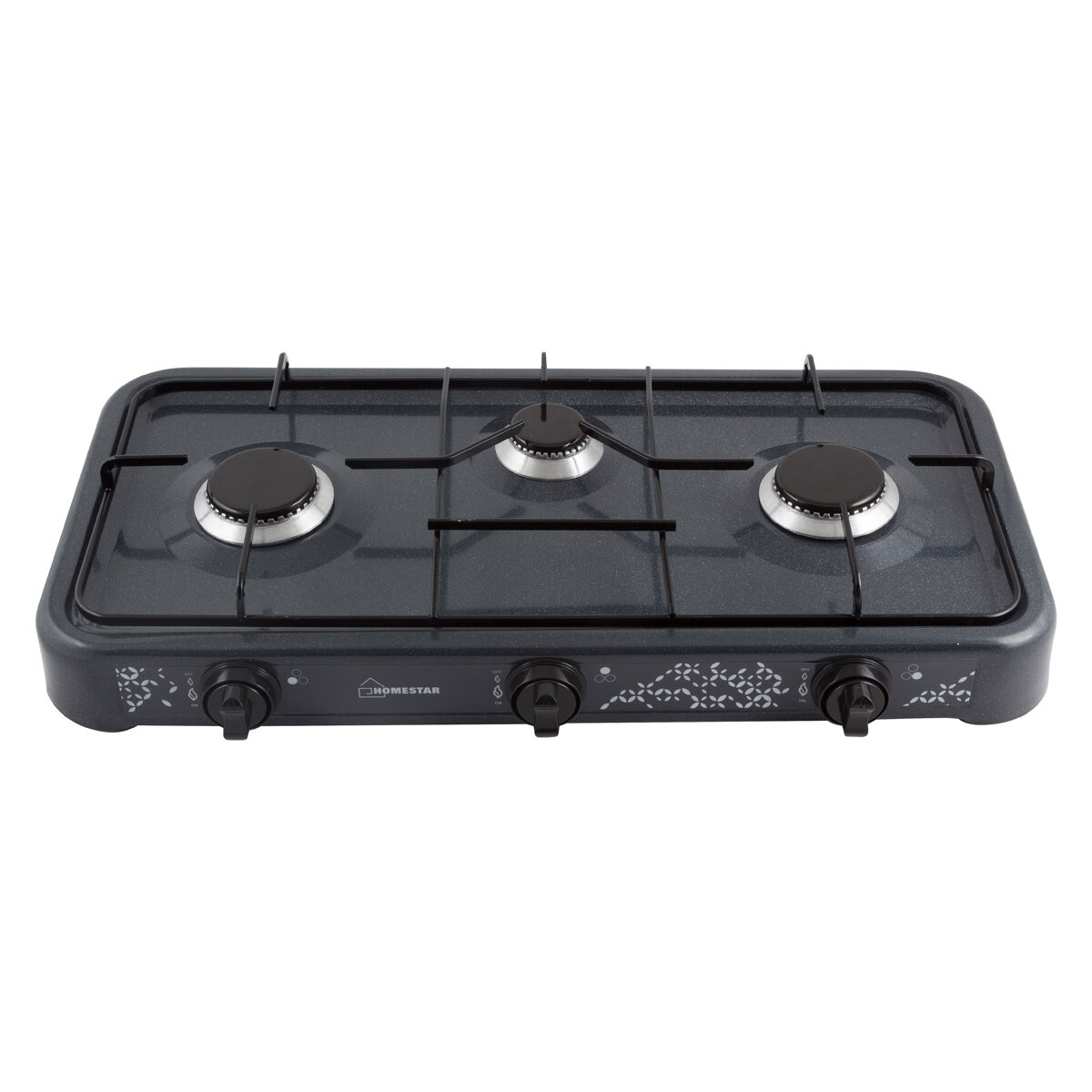 Плита газовая Homestar 3 конфорки, настольная