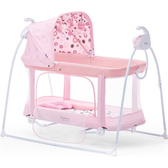 Колыбель-манеж Simplicity 4030 Auto Pink