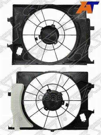 SAT ST-59-0048 Диффузор Hyundai Solaris 17-22 / Kia Rio 16-22