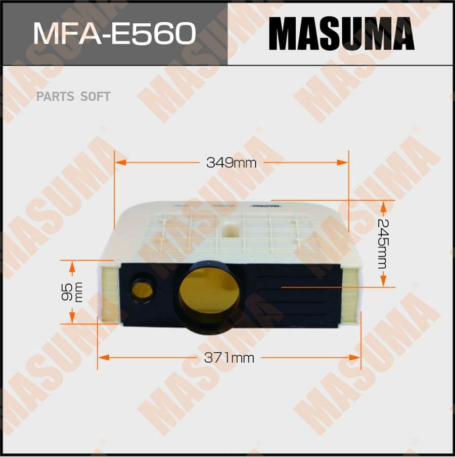 MFAE560 MASUMA Фильтр воздушный