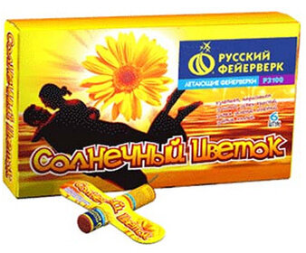 Летающий фейерверк Р3100 Солнечный цветок