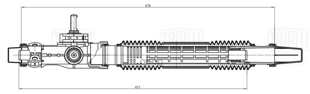 Рейка Рулевая Lada Granta 2190/2191 С Эур (3.1 Об.) Lada 21920-3400010-00 Trialli арт. CR 192