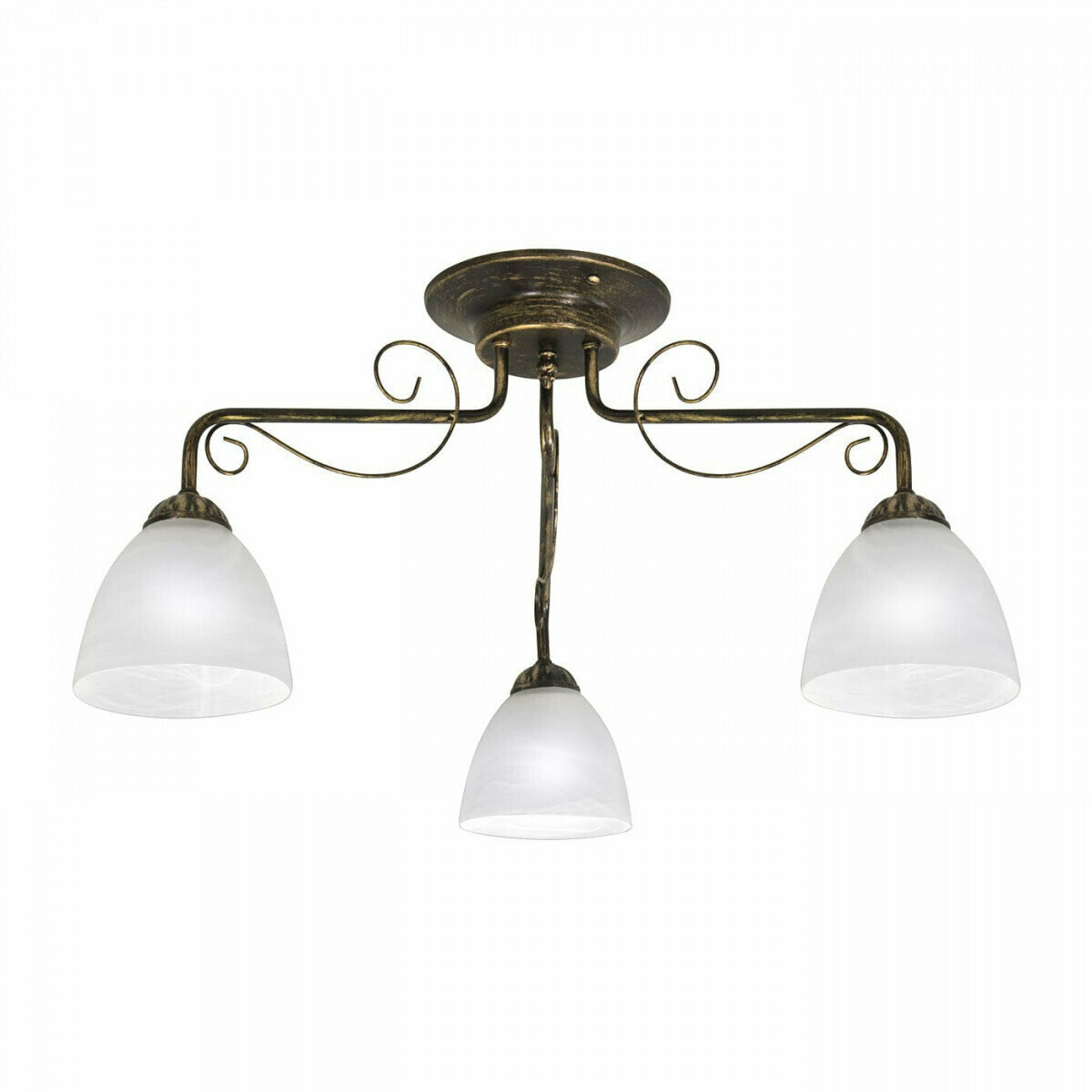 Люстра потолочная 3 плафона Петрасвет Россия S2205-3