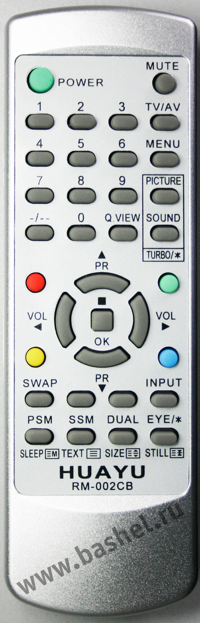 UNIVERSAL LG RM-002CB, Пульт ДУ
