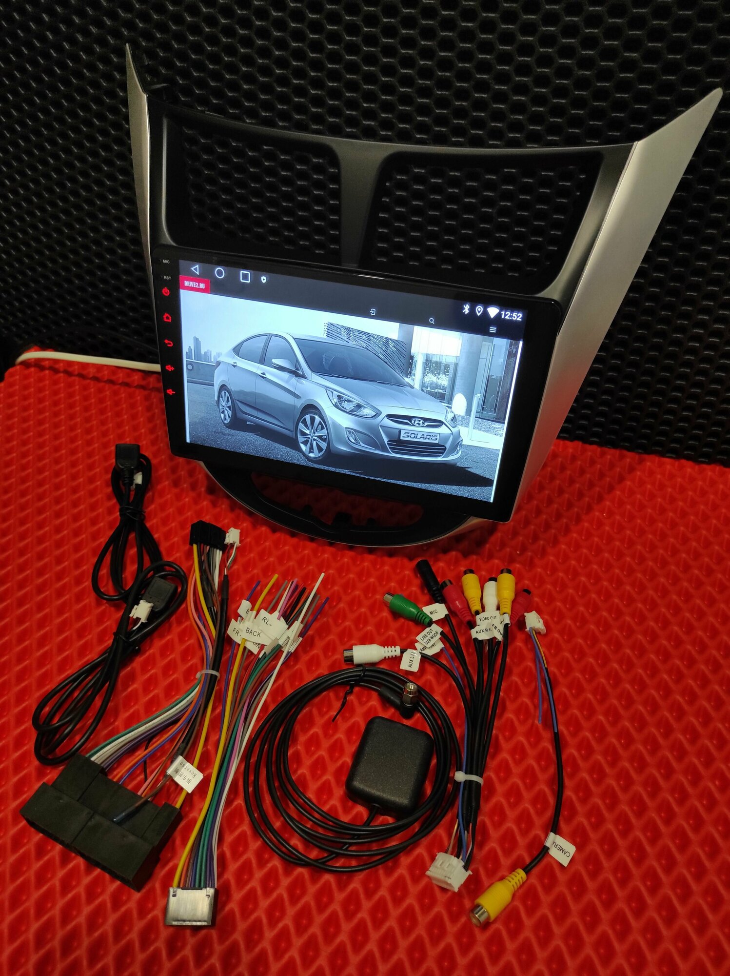 Магнитола хендай солярис 1, андроид 2гб-32гб 9 дюймов, 4 ядра, IPS экран 1280*720 / Штатная магнитола Hyundai Solaris 1 android 2010-2016