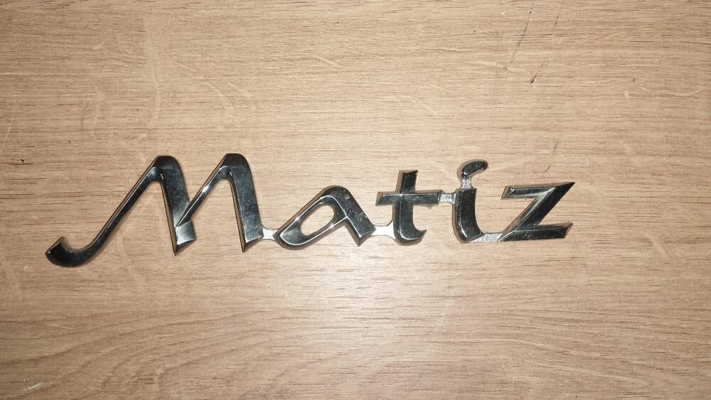 Эмблема на крышку багажника Daewoo Matiz